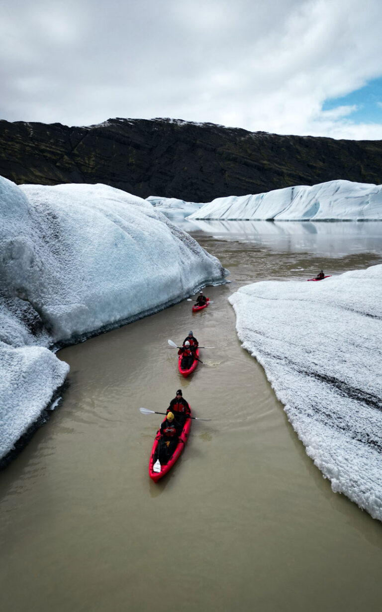 A Kayaking Adventure in Iceland's Glacier Lagoon