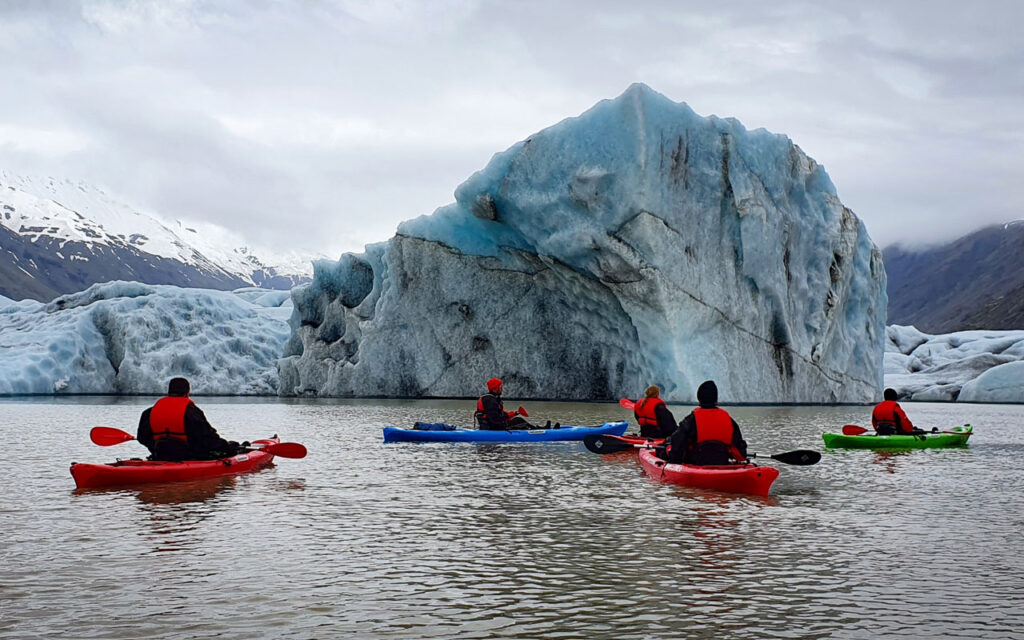 A Kayaking Adventure in Iceland's Glacier Lagoon