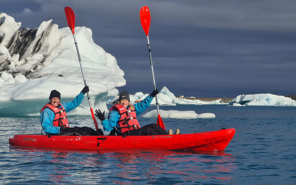 A Kayaking Adventure in Iceland's Glacier Lagoon