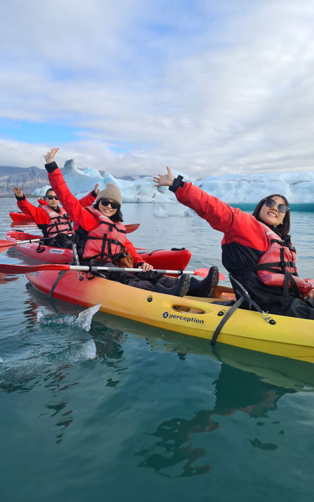 A Kayaking Adventure in Iceland's Glacier Lagoon
